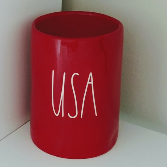 Rae Dunn | Accents | Rae Dunn Solid Red Usa Candle Summer Sun | Poshmark